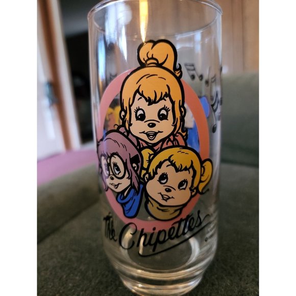 Dining | Vintage The Chipettes 1985 Collector Glass Tumbler | Poshmark